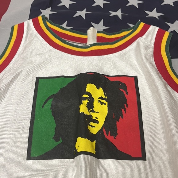 Bob Marley | Shirts | Mens Bob Marley Tank Top Basketball Jersey Style ...